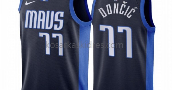 Dallas Mavericks Dres Luka Doncic 77 2020-21 Earned Edition Swingman